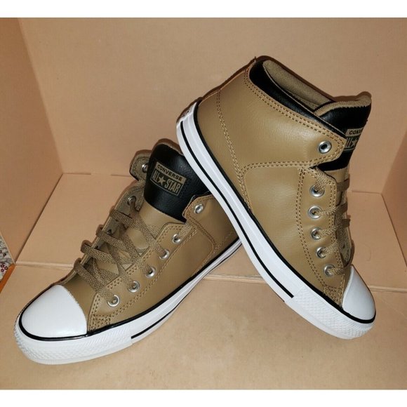 Converse | Shoes | Converse Chuck Taylor All Star Brown Leather ...